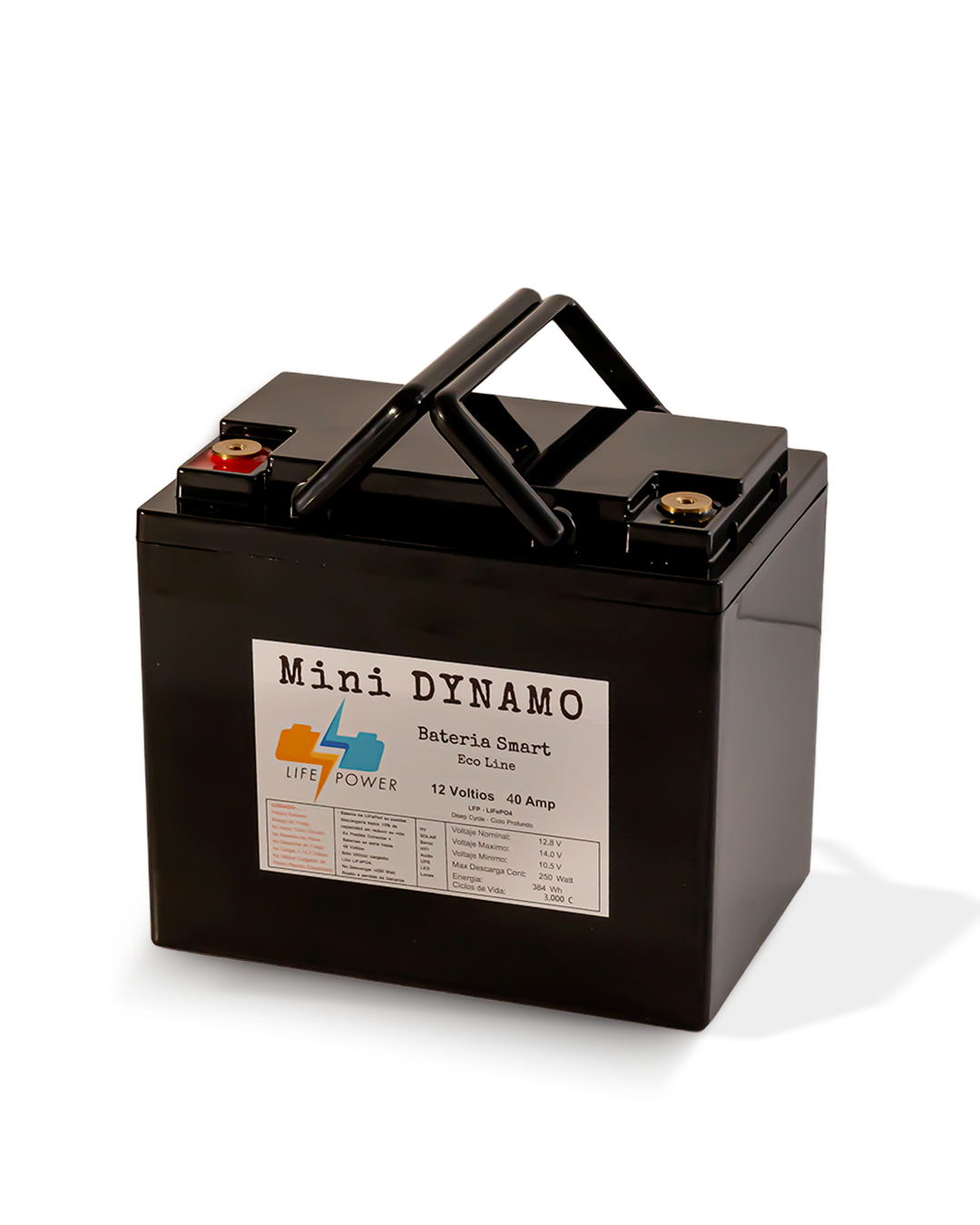 MINI DYNAMO 12V 40Ah – Tu Batería Smart